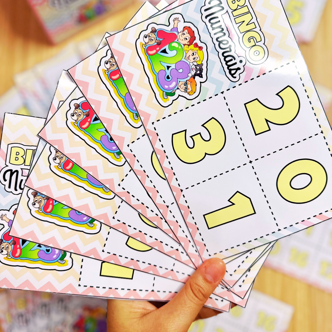 Bingo dos Numerais – Criativa Pedagógicos